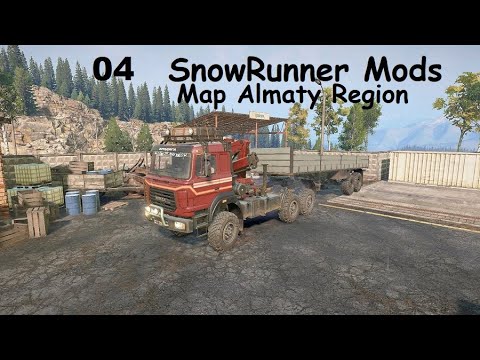 SnowRunner Mods-Map Almaty Region-Contracts and assignments Part 04 ...