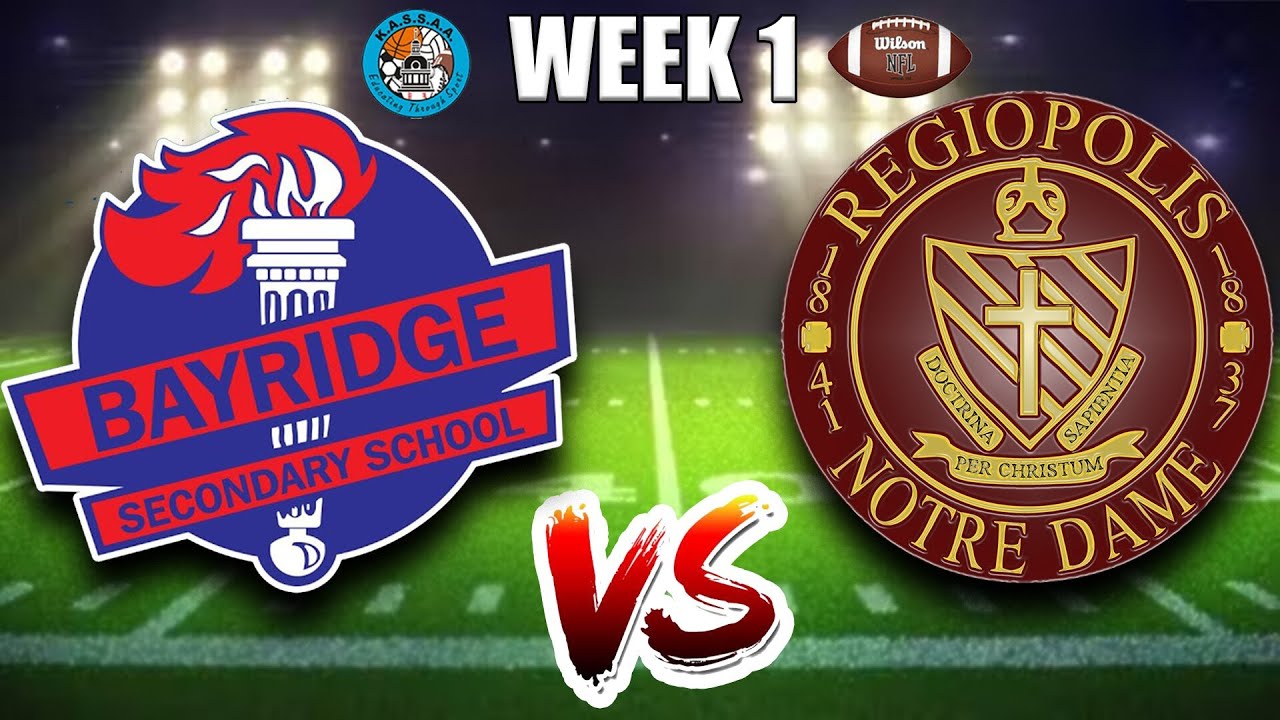 Bayridge vs Regi - KASSAA Football Week 1 - YouTube