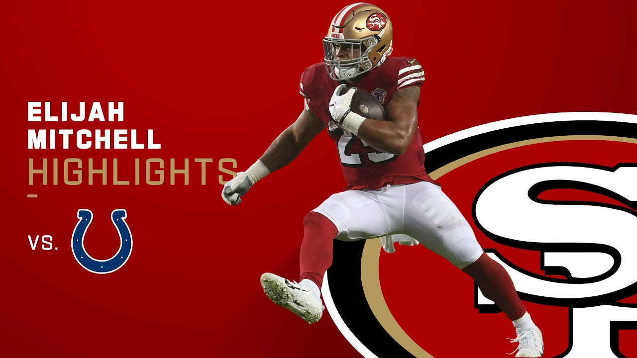 Elijah Mitchell's Top Highlights from Week 7 | San Francisco 49ers ...