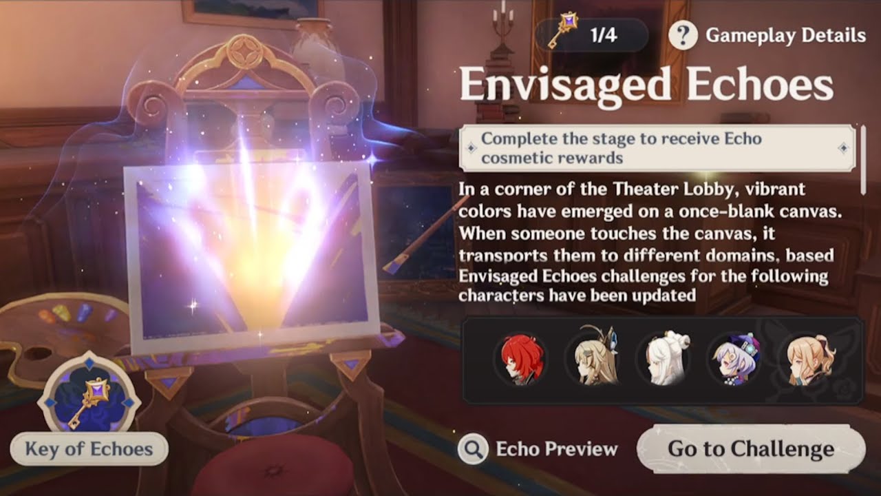 【V5.0 Genshin Impact】Envisaged Echoes「Echo: Icy Resurrection」 - YouTube