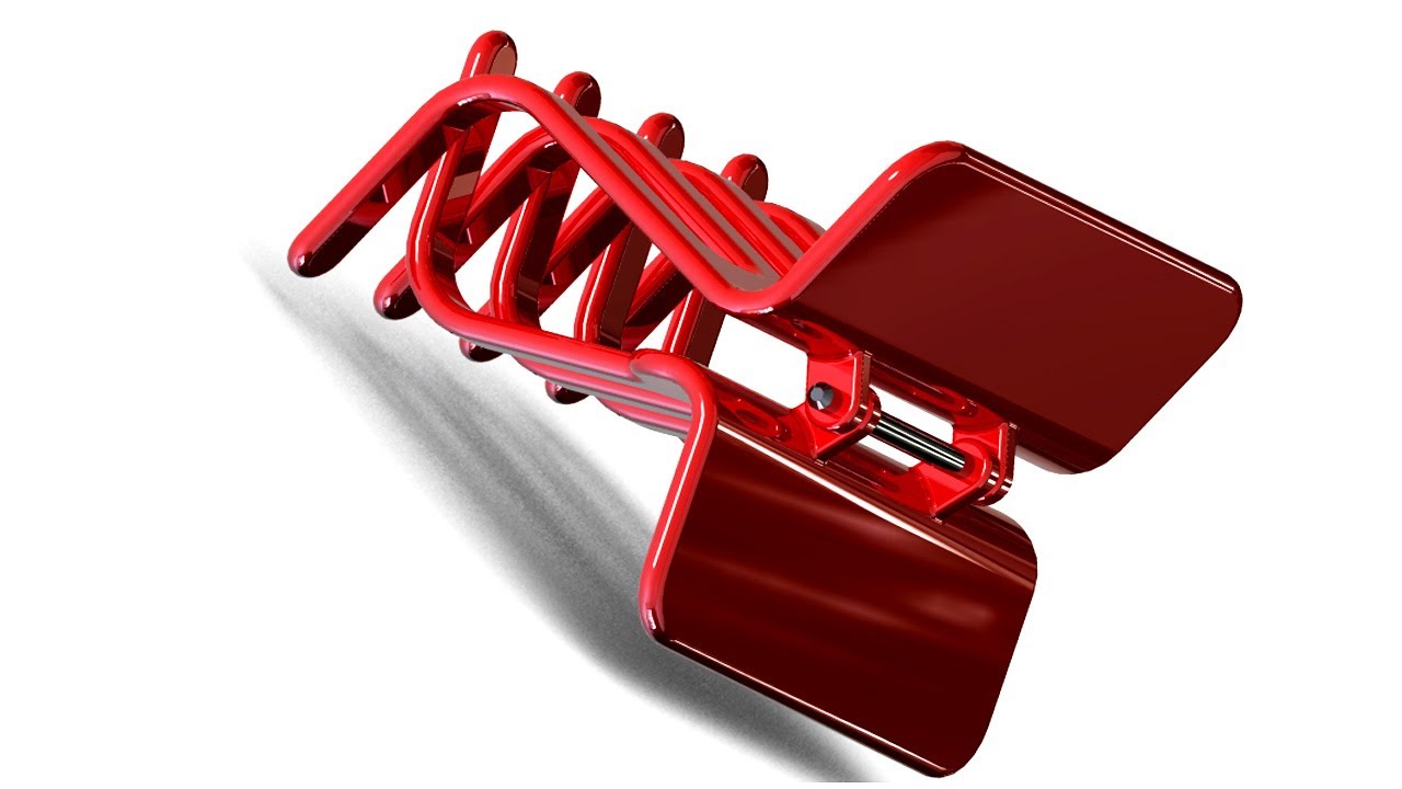 Solidworks: Hair clip - YouTube