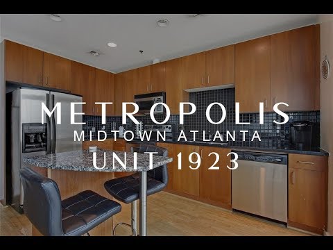 Tour Metropolis Condos | Unit 1923 | Midtown Atlanta | Above Atlanta ...