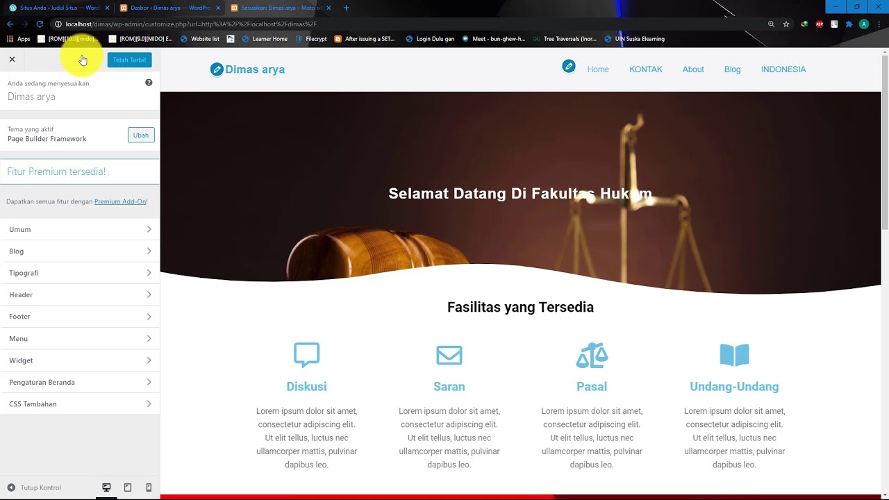 Tutorial membuat Web Sangat Gampang PART 8 - YouTube
