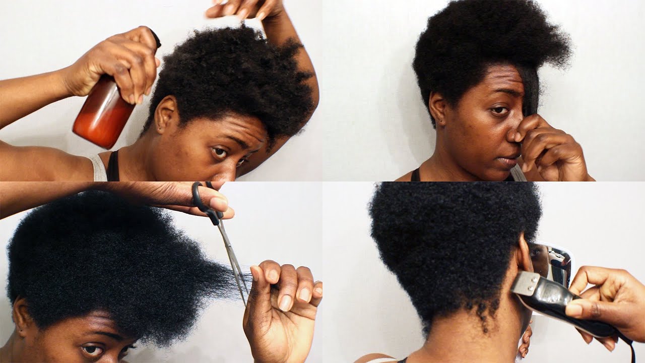 Natural Hair Update Part 2| Tapered Cut Reshaping (BEAUTYCUTRIGHT ...