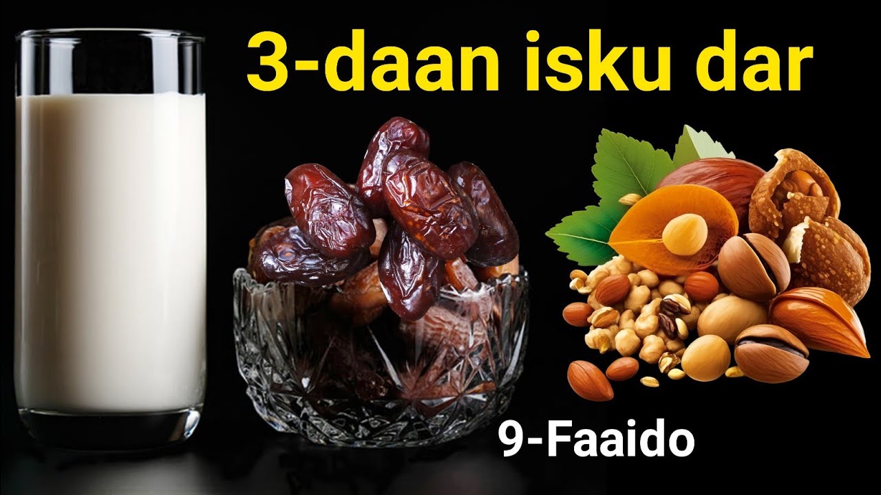 Sidaan iskuugu dar 3-daan - caano , loos iyo timir si 9-kaan faaido ...