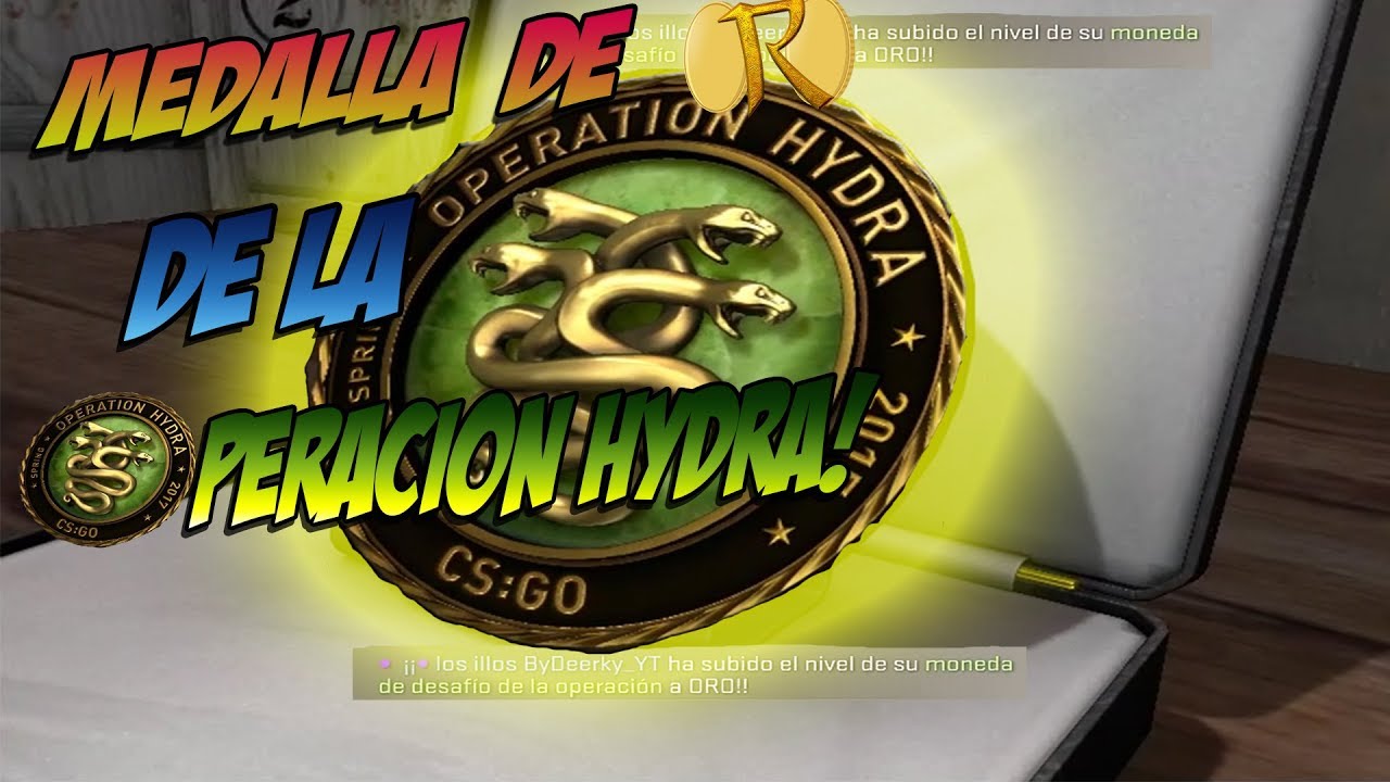 Consiguiendo la MEDALLA de ORO de la OPERACIÓN HYDRA - CS:GO - YouTube