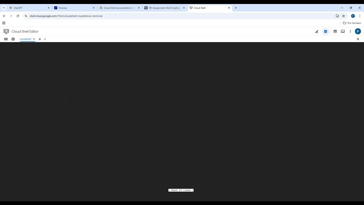 9th Assignment: Shell Scripting Basics Rustam Yakubov - YouTube