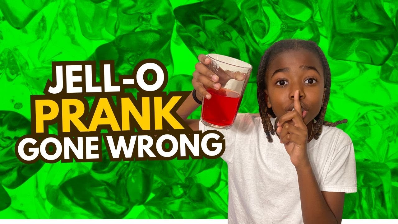 FAILED jello prank - YouTube