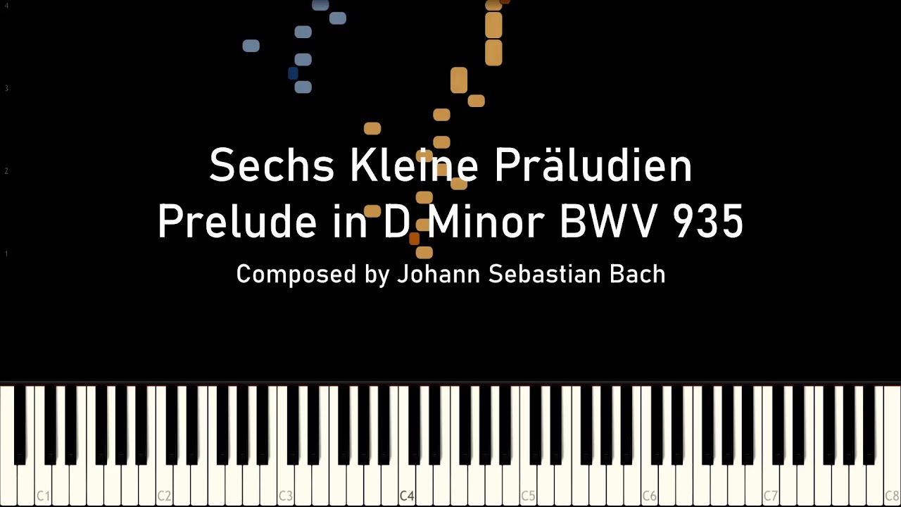 Bach - Prelude in D minor, BWV 935 - YouTube