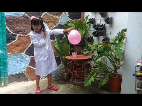 Unpoppable Balloon | Science Experiment | StemTok | Grade IV - SSES | by: Athena Friah Q ...