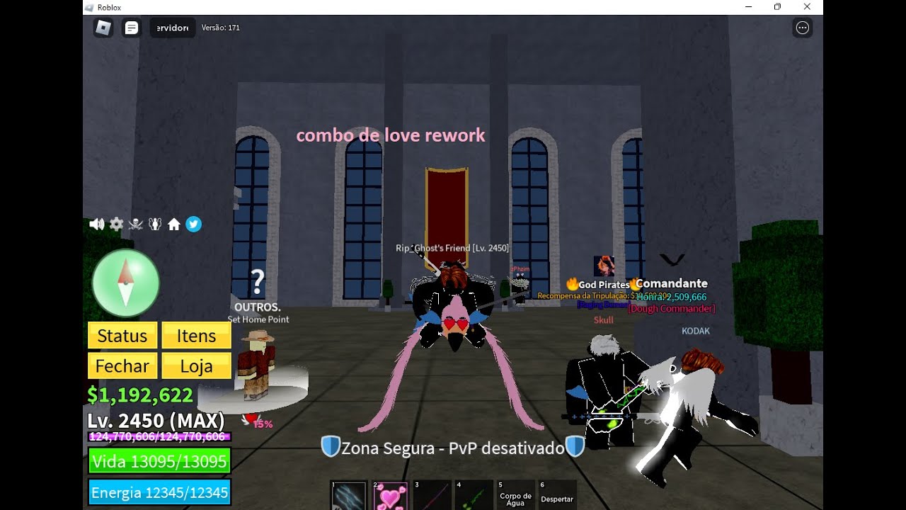 COMBO DE LOVE REWORK! (BLOX FRUITS) - YouTube