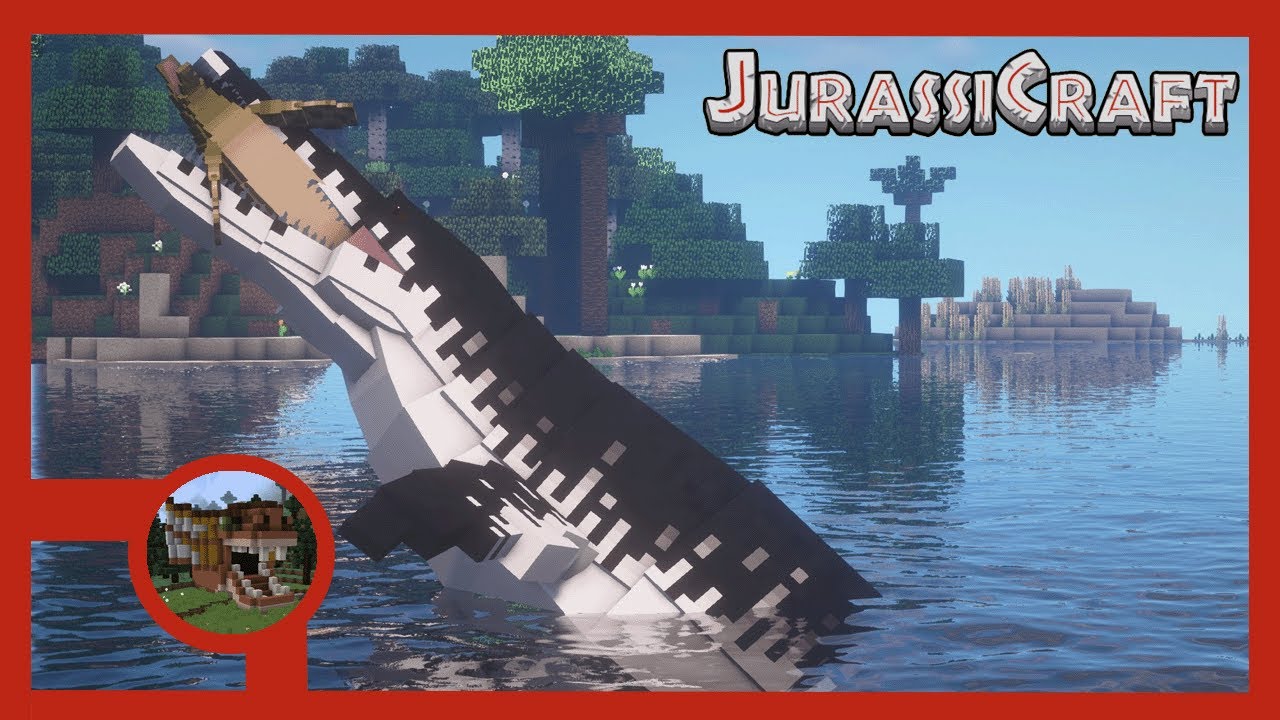Water Dinosaurs!! - Jurassicraft Mod - YouTube