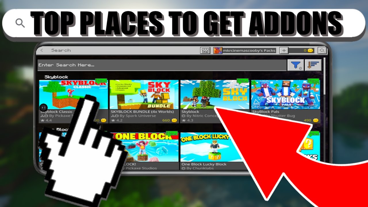 TOP 5 PLACES TO DOWNLOAD ADDONS IN MCPE 1.17! - Minecraft Bedrock ...