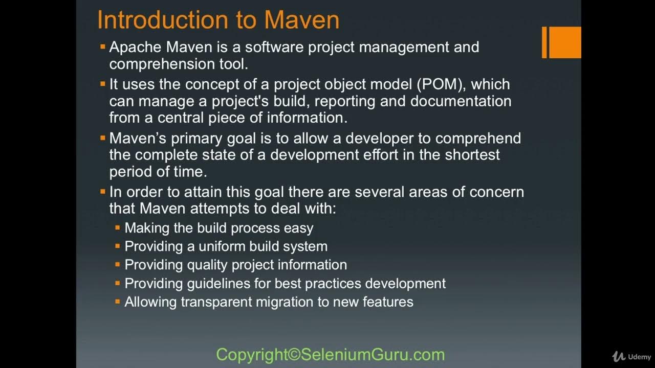 JAVA Series 2024 - 55 Intro to Maven - YouTube