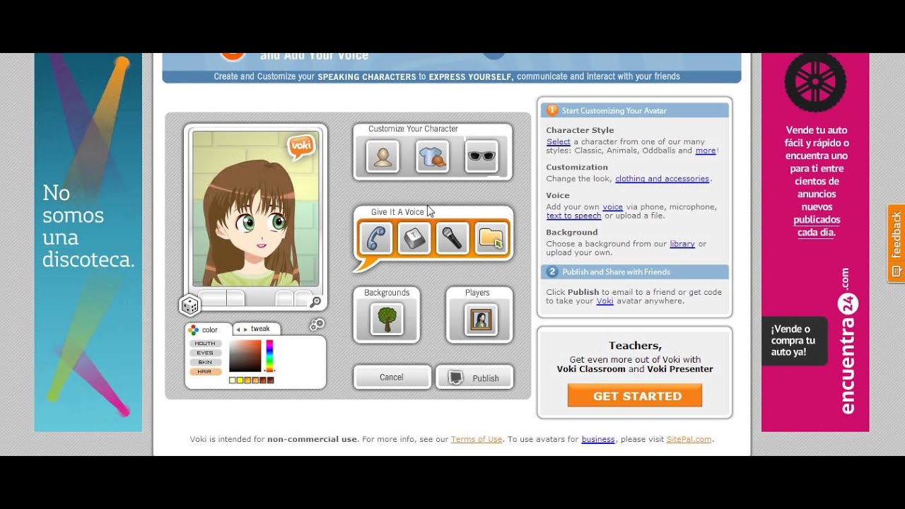 tutorial about how to use voki - YouTube