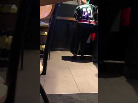 Bdubs waitress taking out the trash - YouTube