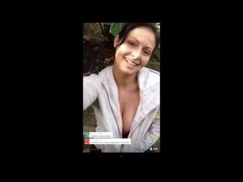 Porno yıldızın dan periscope da göğüs show