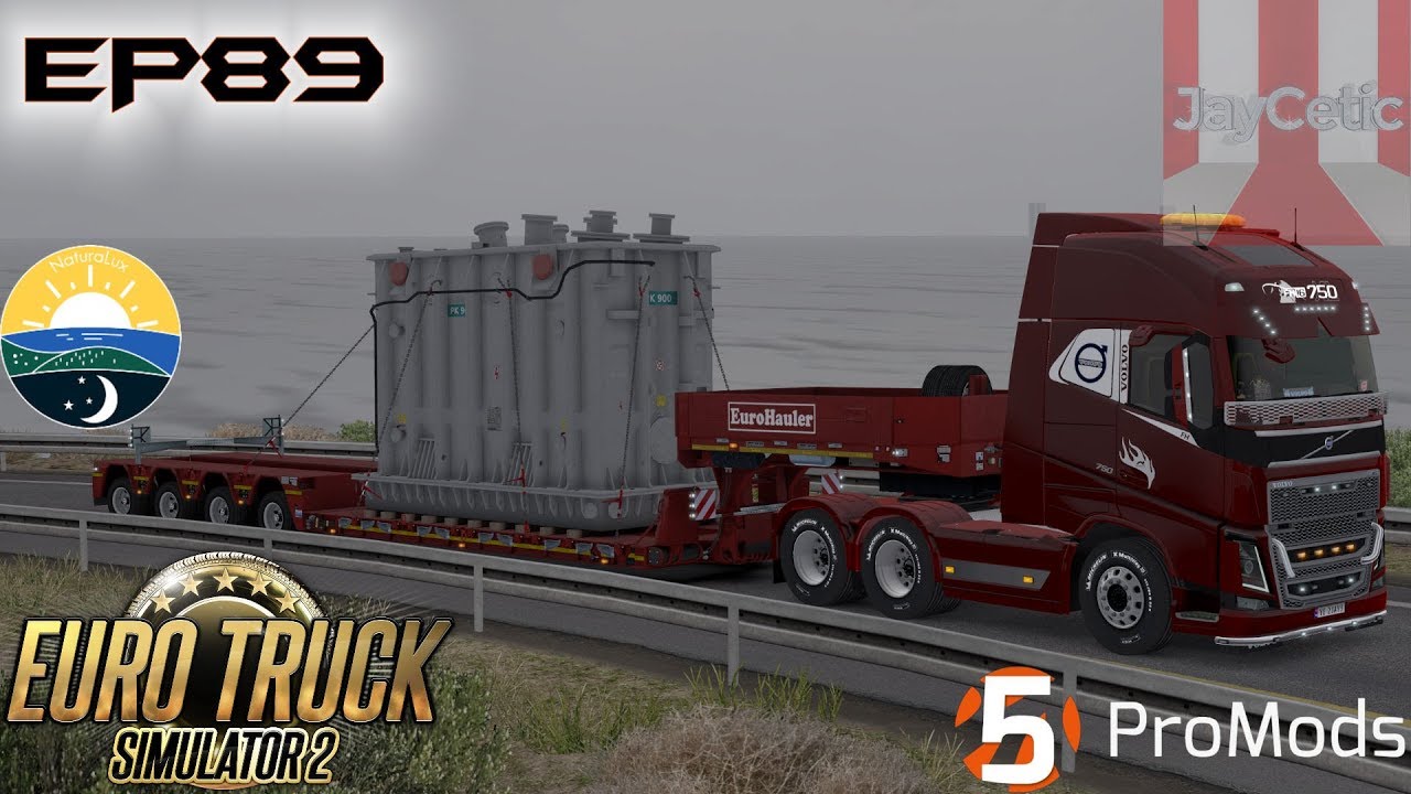 ETS2 - EP89 - ProMods Middle-East add-on (2.46) - Izra (SYR) to Port ...