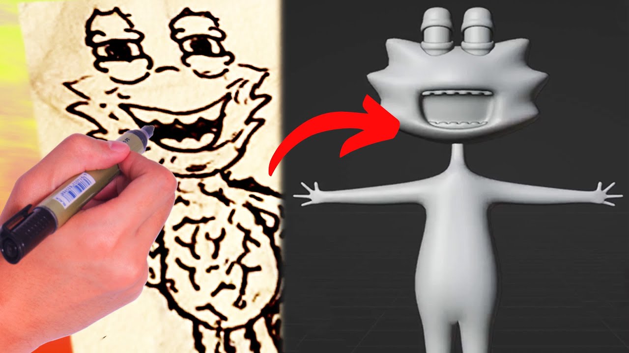 I Designed Alien Characters For My Animated Movie - YouTube