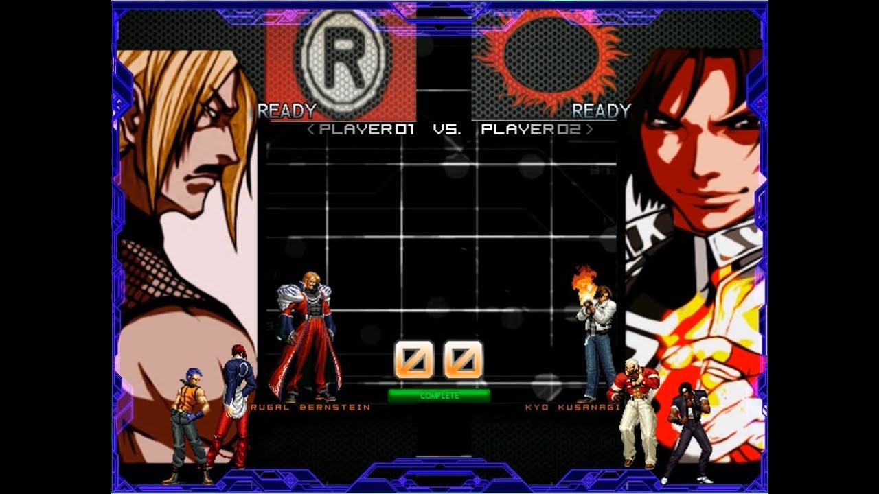 Rugal, Iori & K9999 VS. Kyo, Yashiro & Kusanagi - YouTube