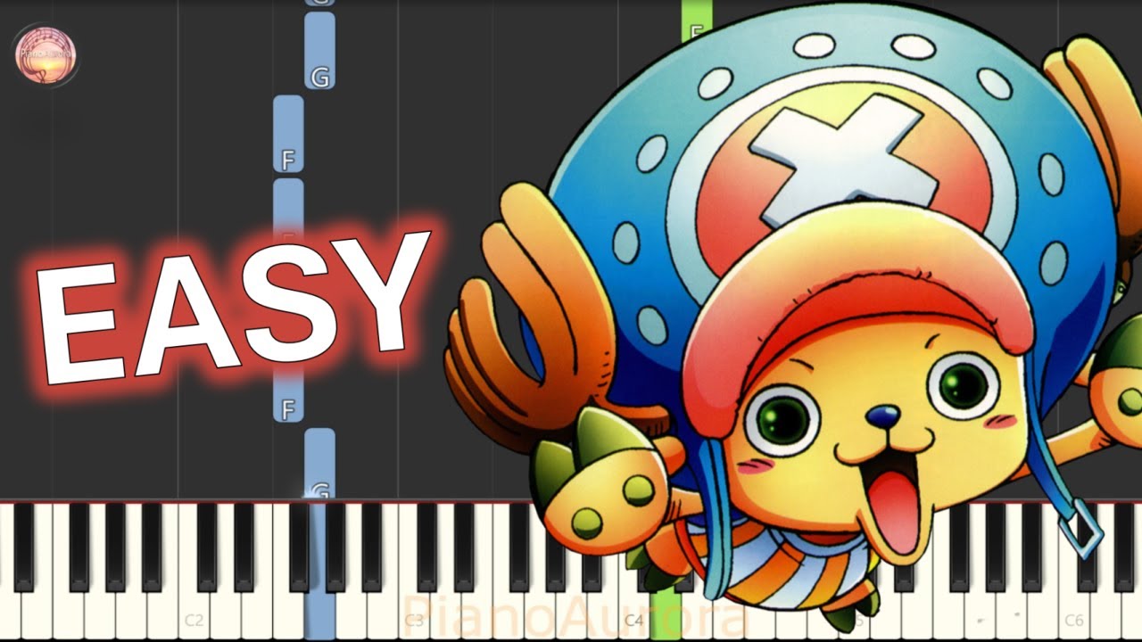 One Piece OP 4 - "Bon Voyage!" - EASY Piano Tutorial & Sheet Music ...