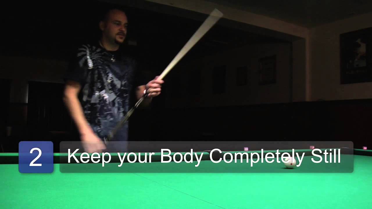 Pool Aiming Tips - YouTube