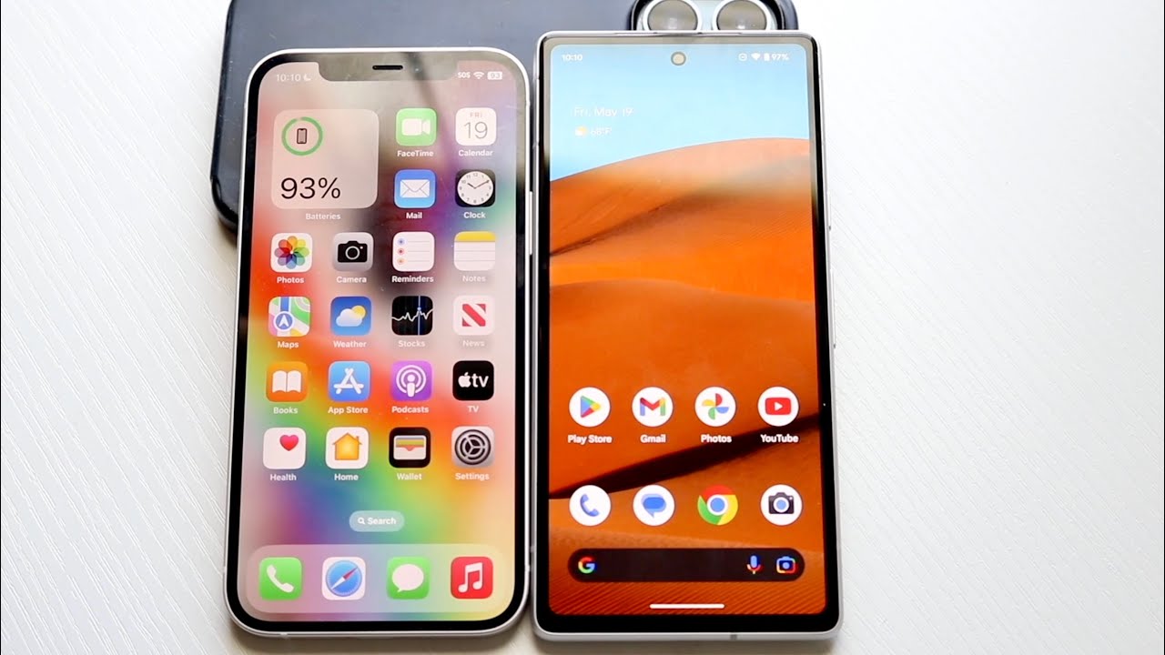 Google Pixel 7A Vs iPhone 12 Speed Comparison - YouTube