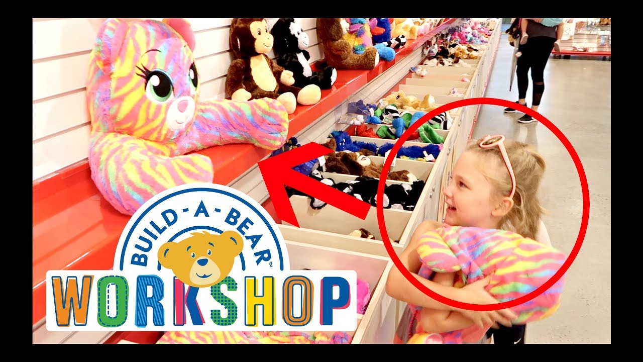 BUILD A BEAR WORKSHOP FUN! - YouTube