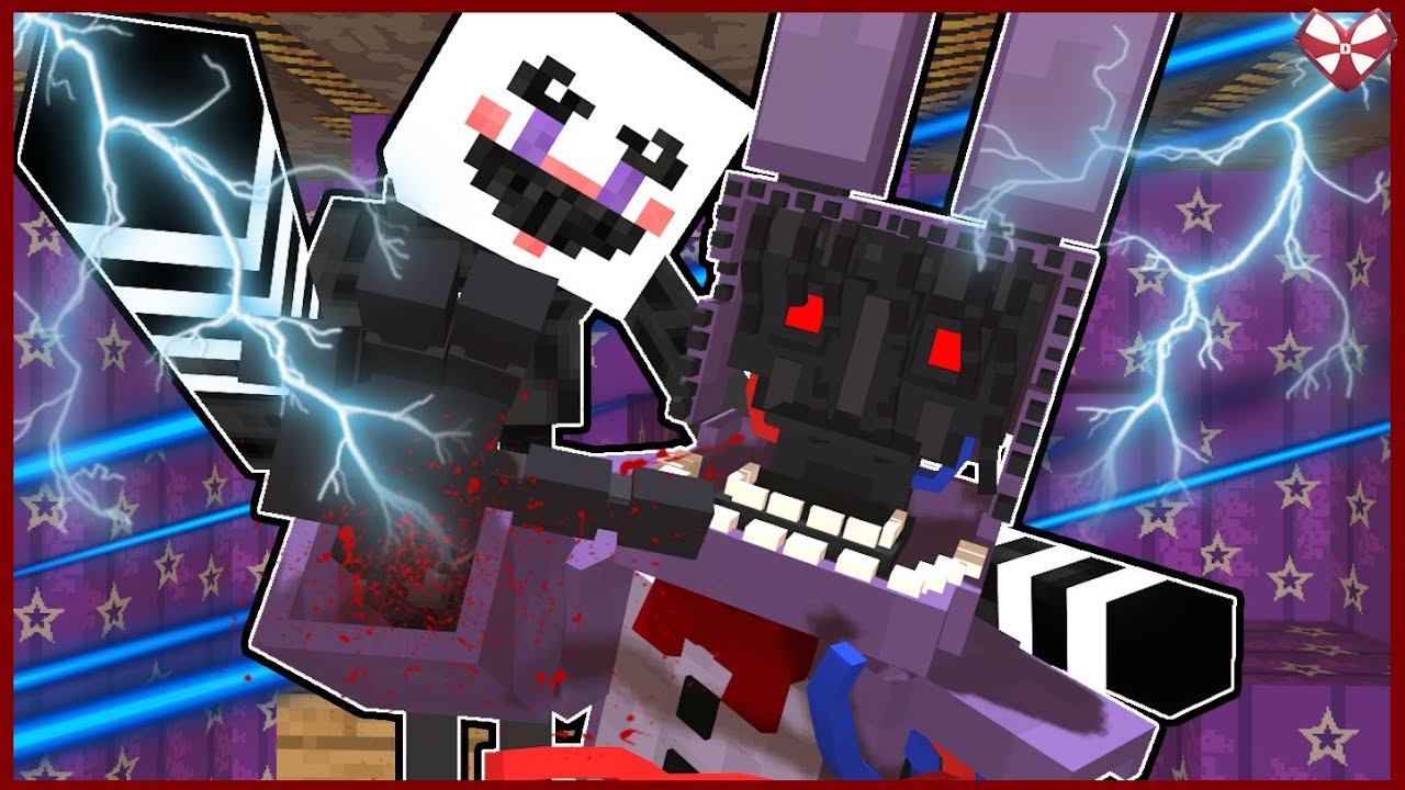 Withered Bonnie gets a new Face! (Mini game Wednesday) Minecraft Hide ...