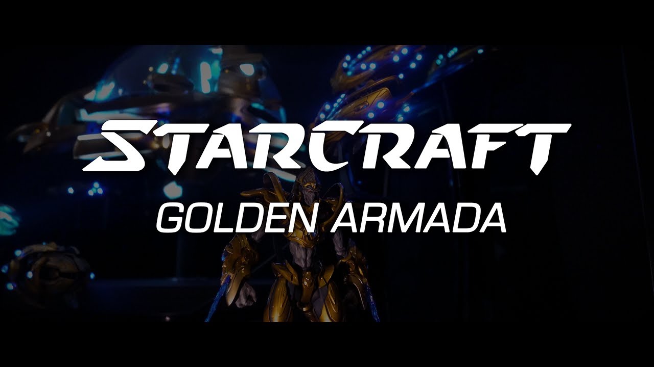 Starcraft Protoss Golden Armada - YouTube