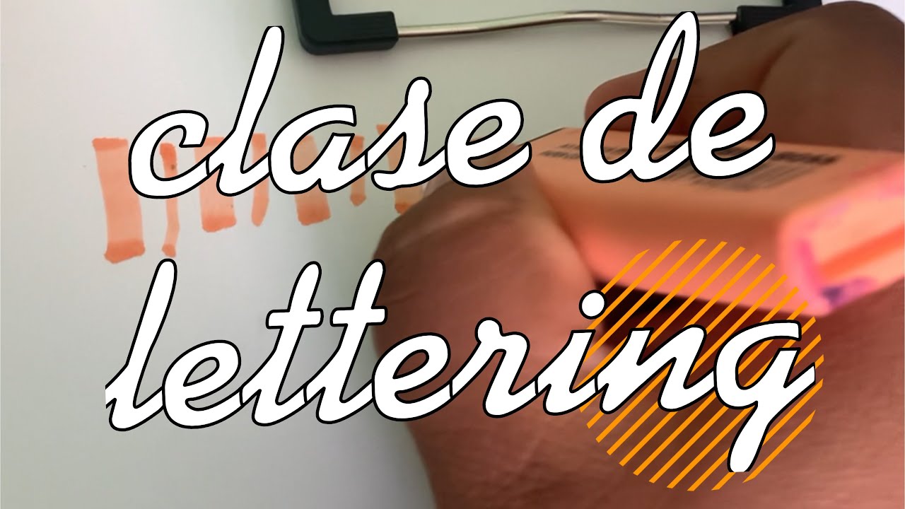 Clase de inicio al lettering - YouTube