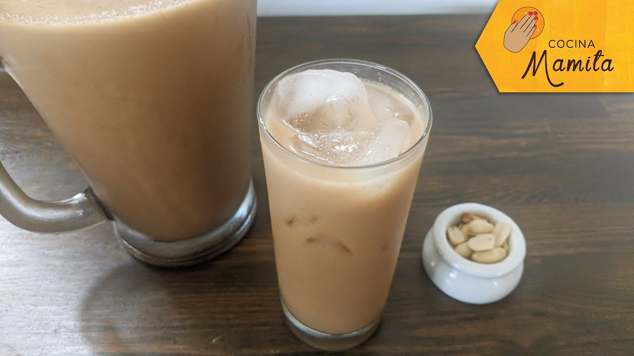 HORCHATA DE MANÍ | Cocina Mamita - YouTube