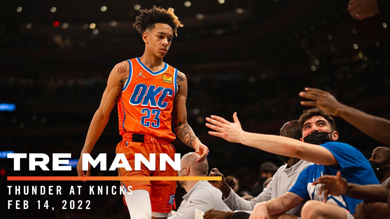 Highlights | Tre Mann CAREER-HIGH 30 POINTS at Knicks 02/14/2022 - YouTube