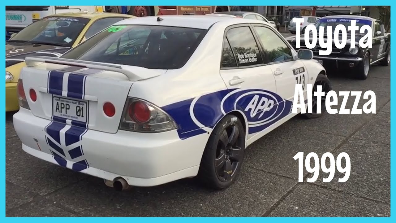 Toyota Altezza 1999. On The Targa Rally. - YouTube