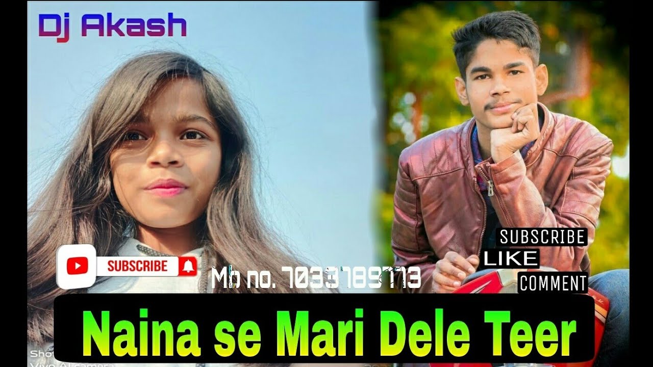 New Nagpuri Dj Remix song Naina Se Mair Dele Teer //Dj Akash // gondli ...