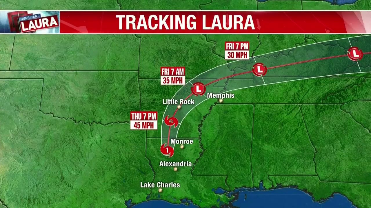 WATCH LIVE: Tracking Hurricane Laura - YouTube