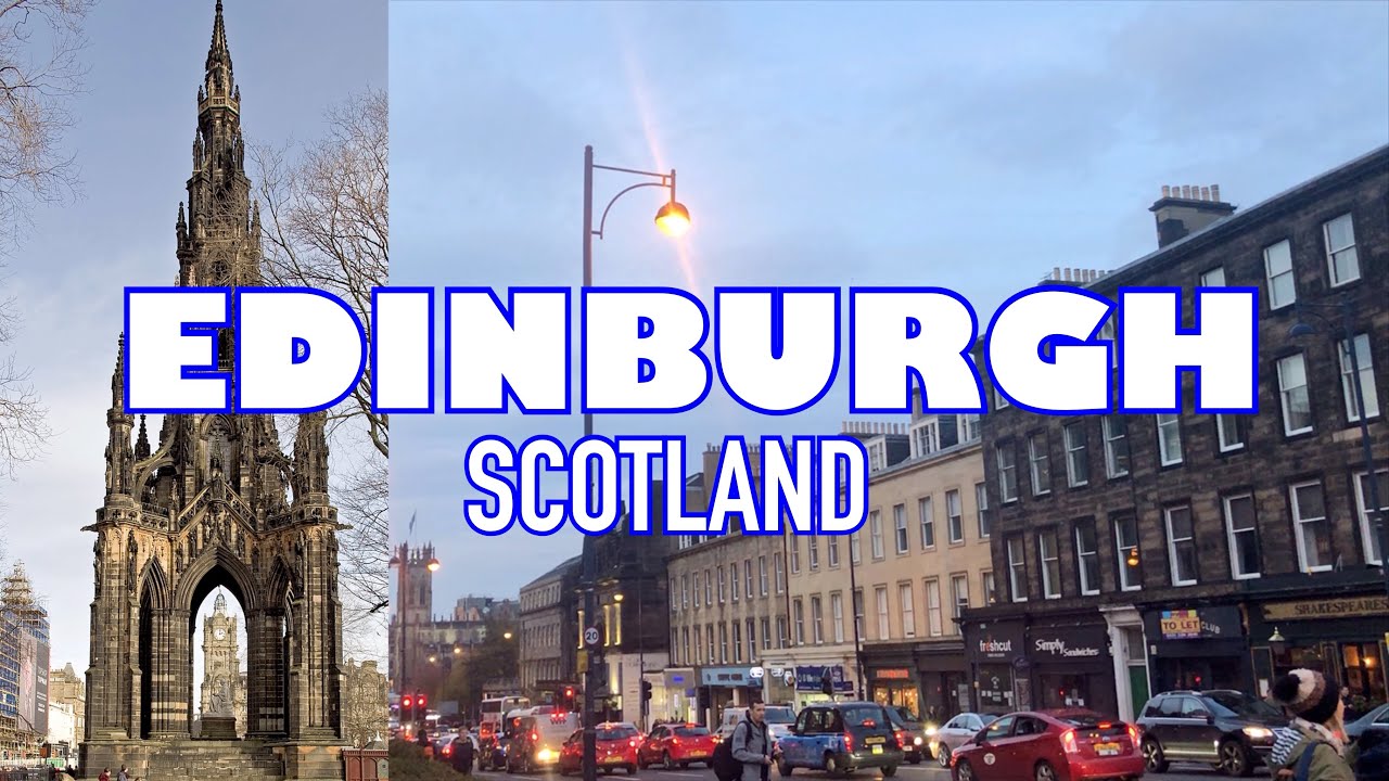 EDINBURGH SCOTLAND TRAVEL WITH ME | Home of Famous People - YouTube