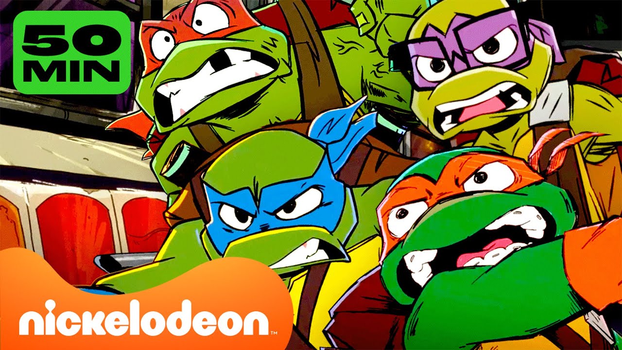 Najdziksze momenty Żółwi Ninja! | 50 minut | Opowieści Wojowniczych ...
