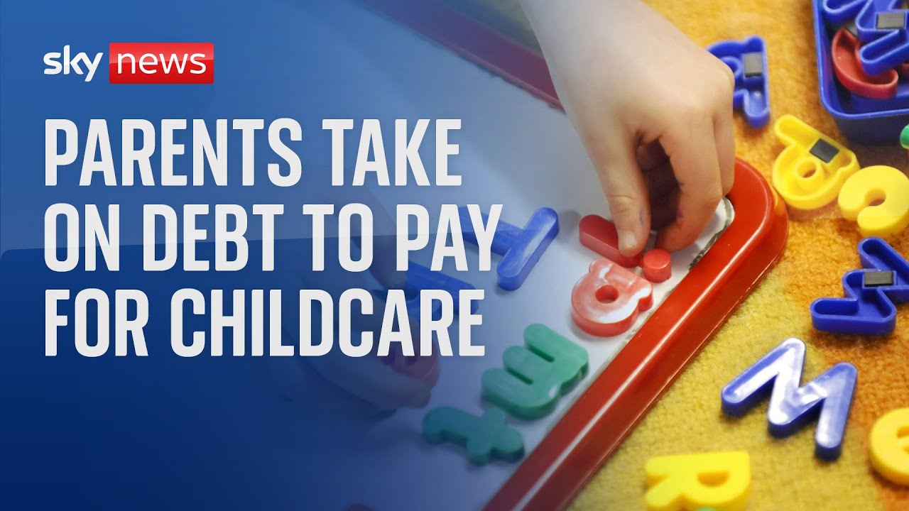 More than 40% of parents are going into debt to pay for childcare - YouTube