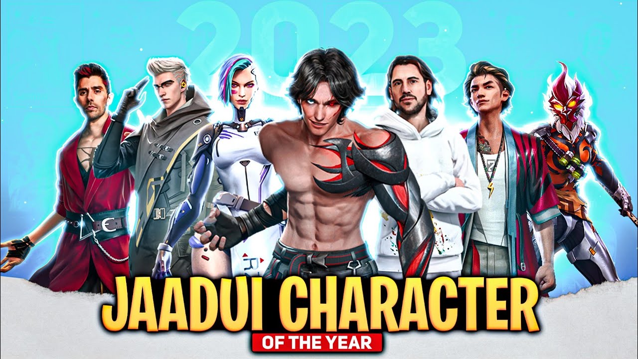 FREE FIRE - BEST CHARACTER OF THE YEAR 2023🔥|| BEST ACTIVE CHARACTER IN ...