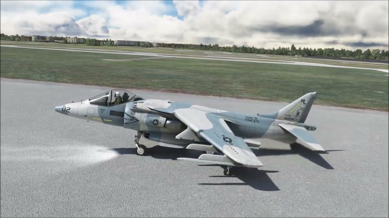 DC Designs early AV-8B Harrier II VTOL and general flight testing ( WIP ...