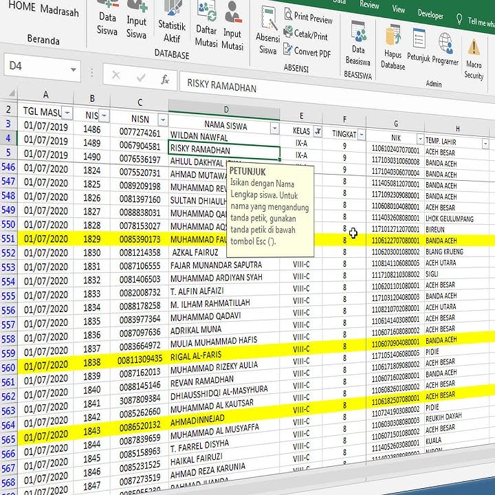 CARA MENCARI DATA PADA EXCEL | FILTUR FIND EXCEL - YouTube