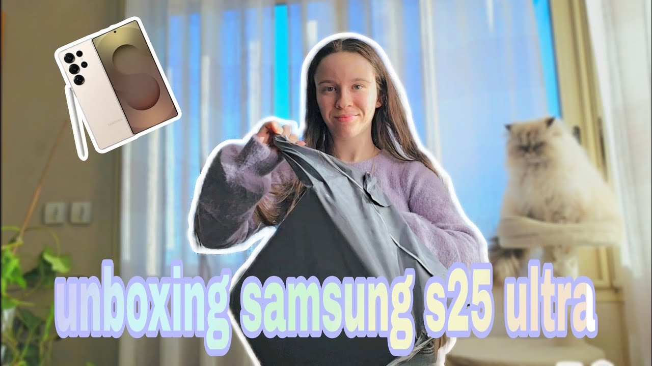 unboxing samsung s25 ultra - YouTube