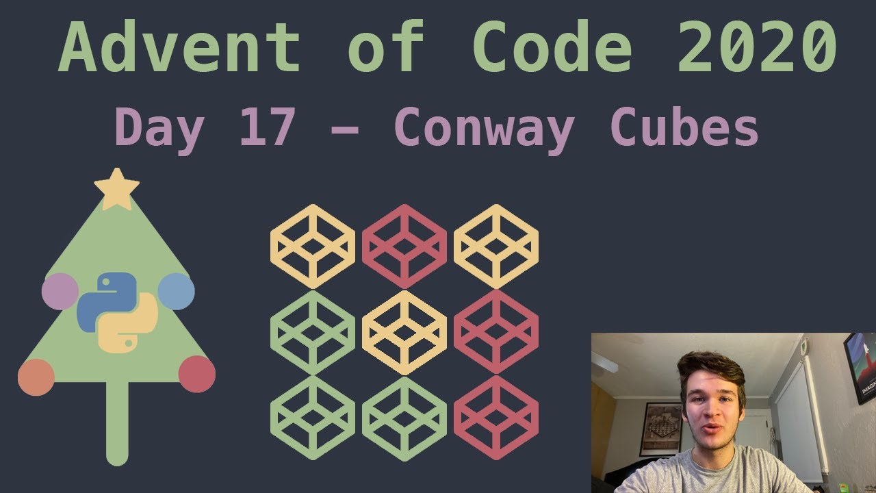 Advent of Code 2020 Day 17 - Conway Cubes - YouTube