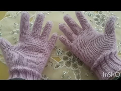 5 şişle 5 parmak eldiven ✋ nasıl örülür ✅ baştan sona anlattım #crochet #knittig #örgü