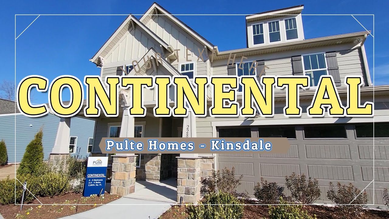 Continental Model Pulte Homes