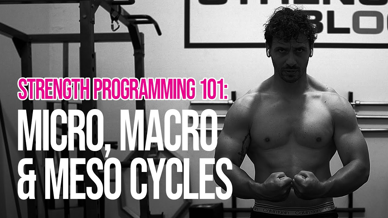 Learn to Program for Strength Training | What are Meso, Macro and Micro ...