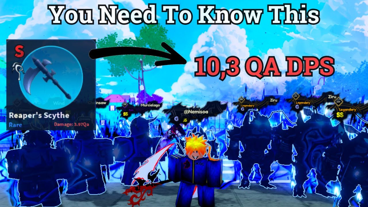 Arise Crossover - How To Get G Rank + S Rank Scythe Showcase - YouTube