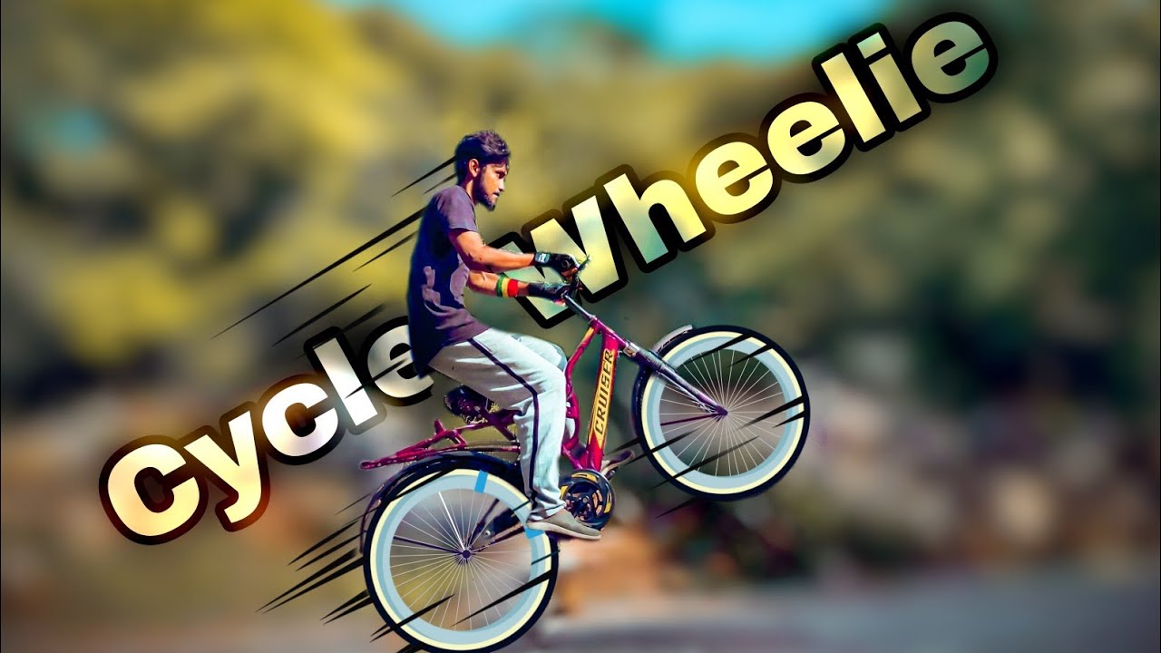 Learning to Wheelie | Normal Cycle | Practice | Tamil - YouTube