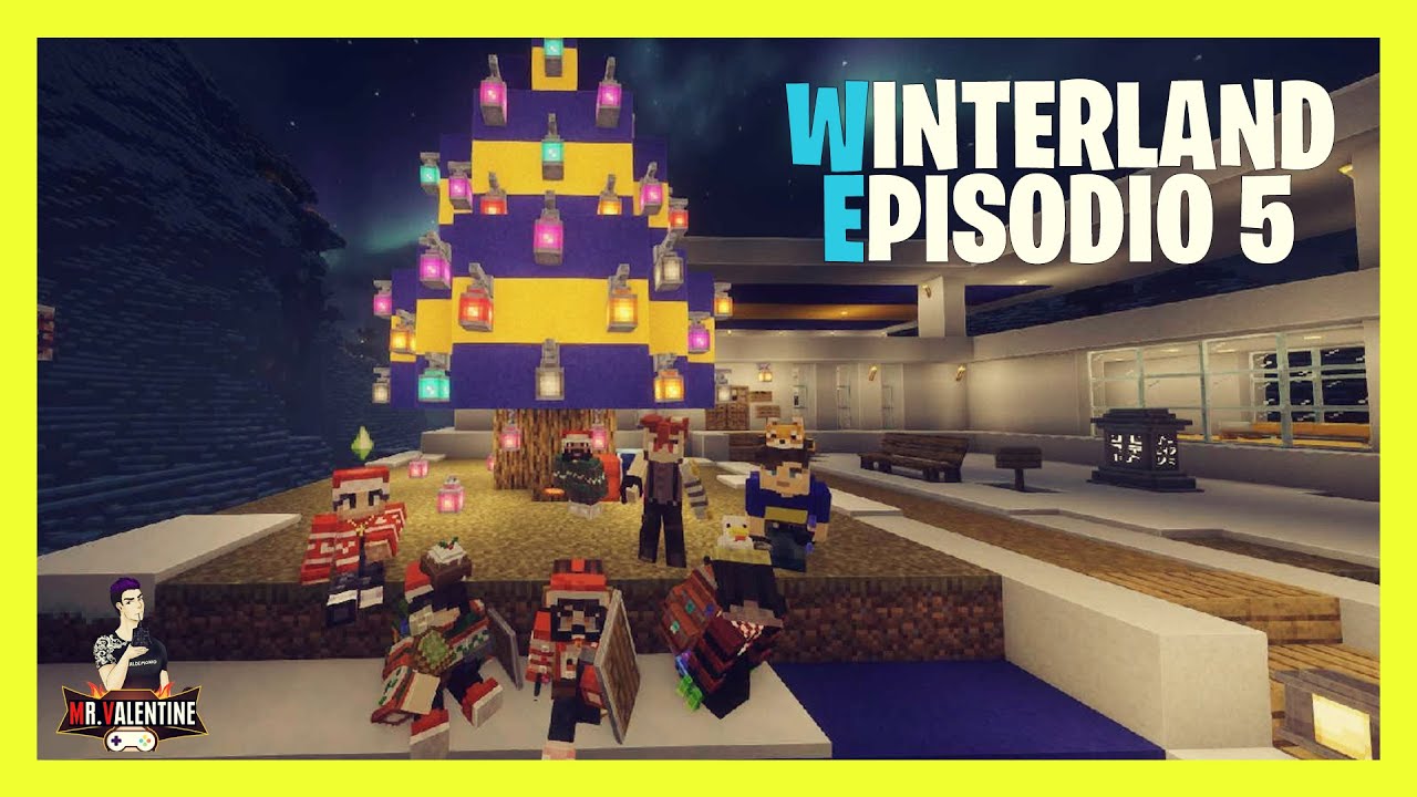 🔴 MINECRAFT: Winterland #5 | Hoy vemos el arbolito de Navidad de todos ...